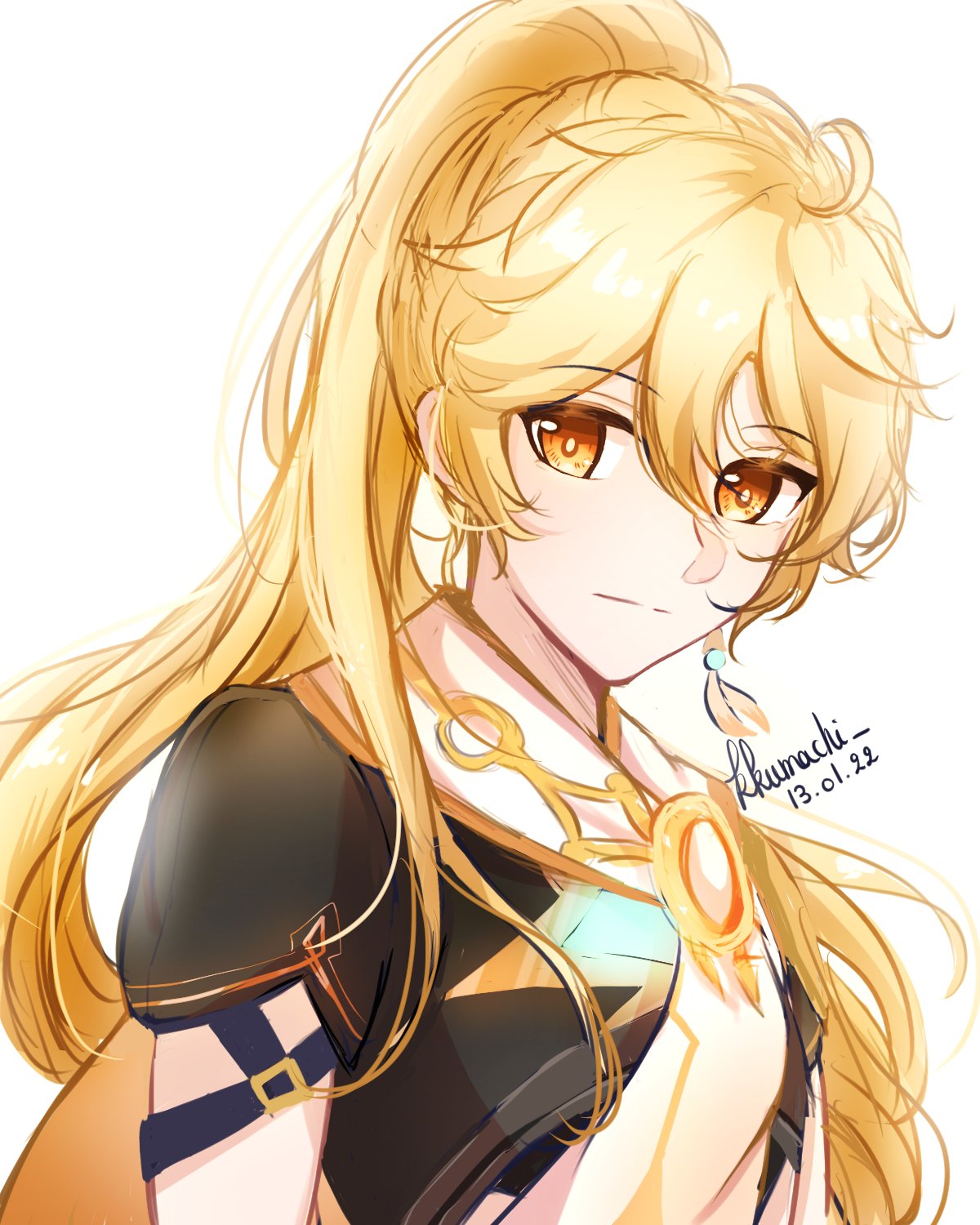 Aether w/ ponytail Genshin Impact | HoYoLAB