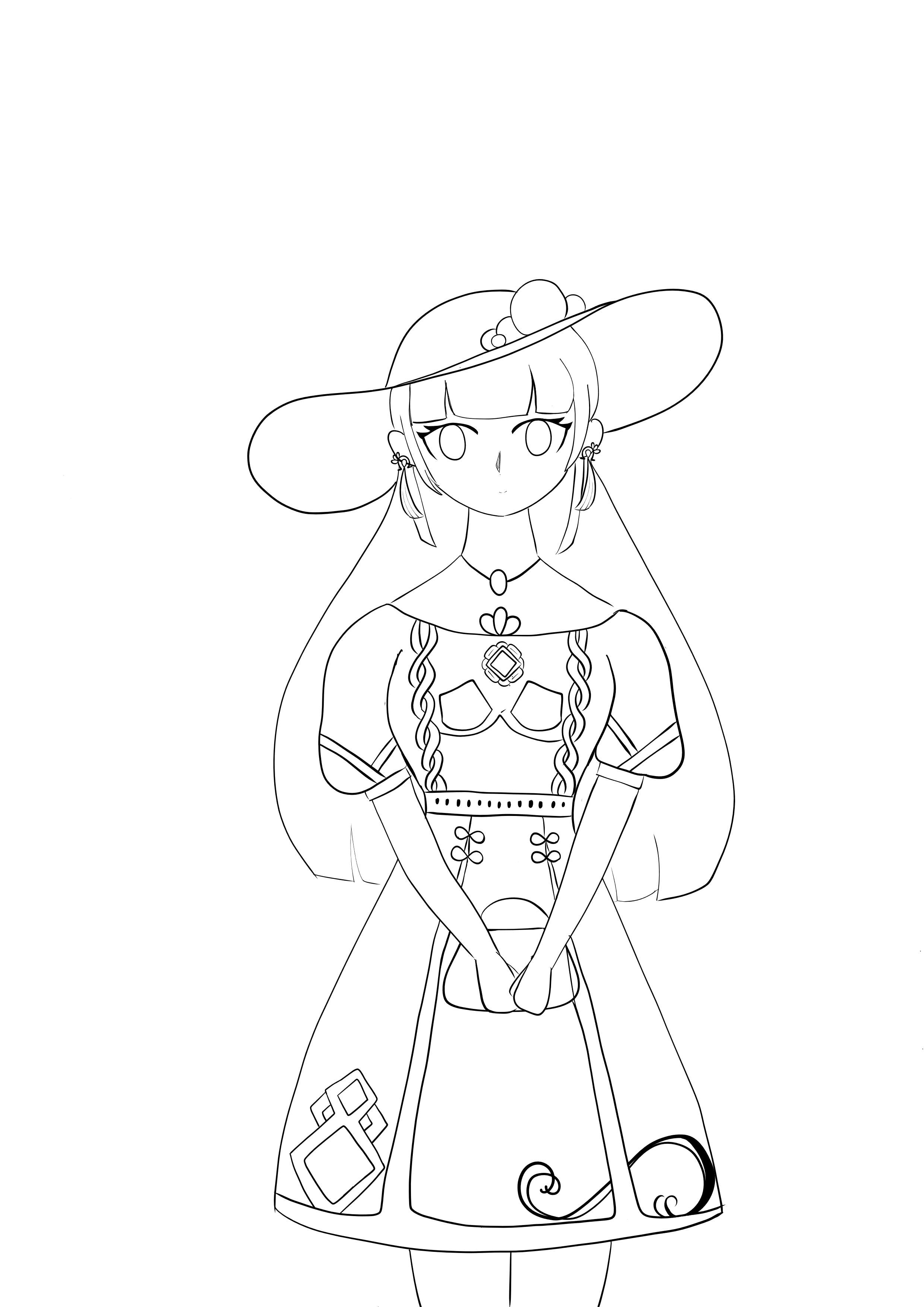 YunJin, but lineart Genshin Impact | HoYoLAB