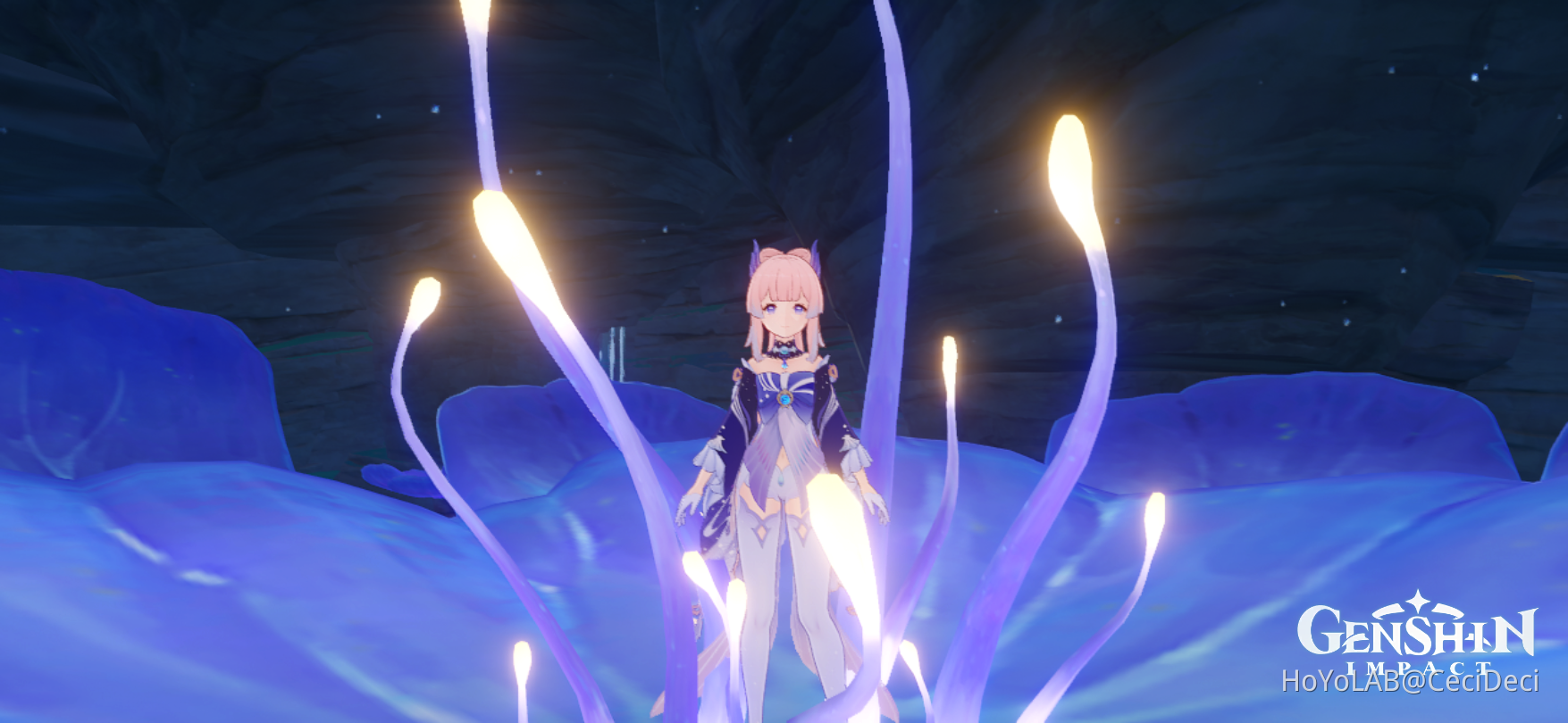 Kokomi Ekanomiya Photoshoot Genshin Impact | HoYoLAB