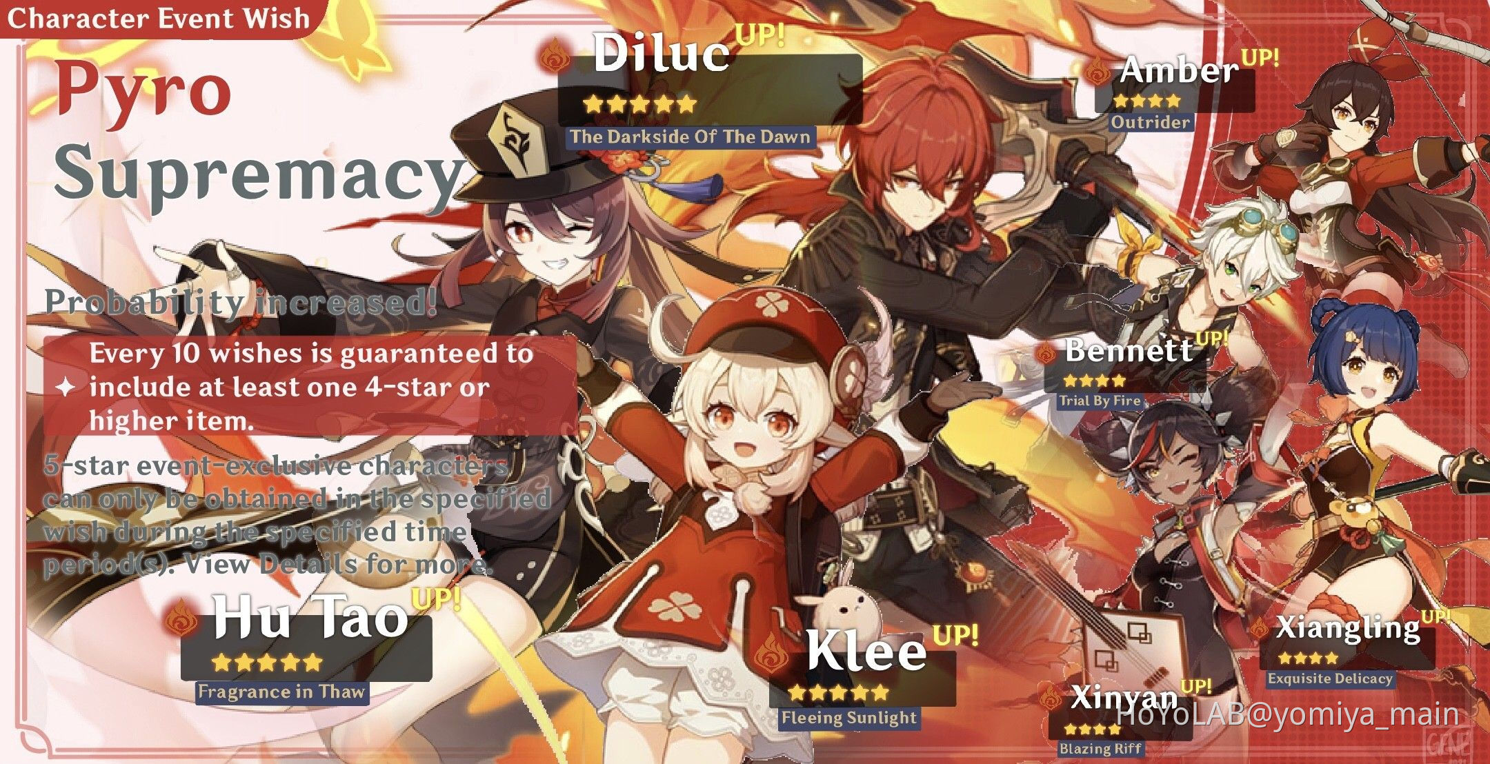 Pyro banner Genshin Impact | HoYoLAB