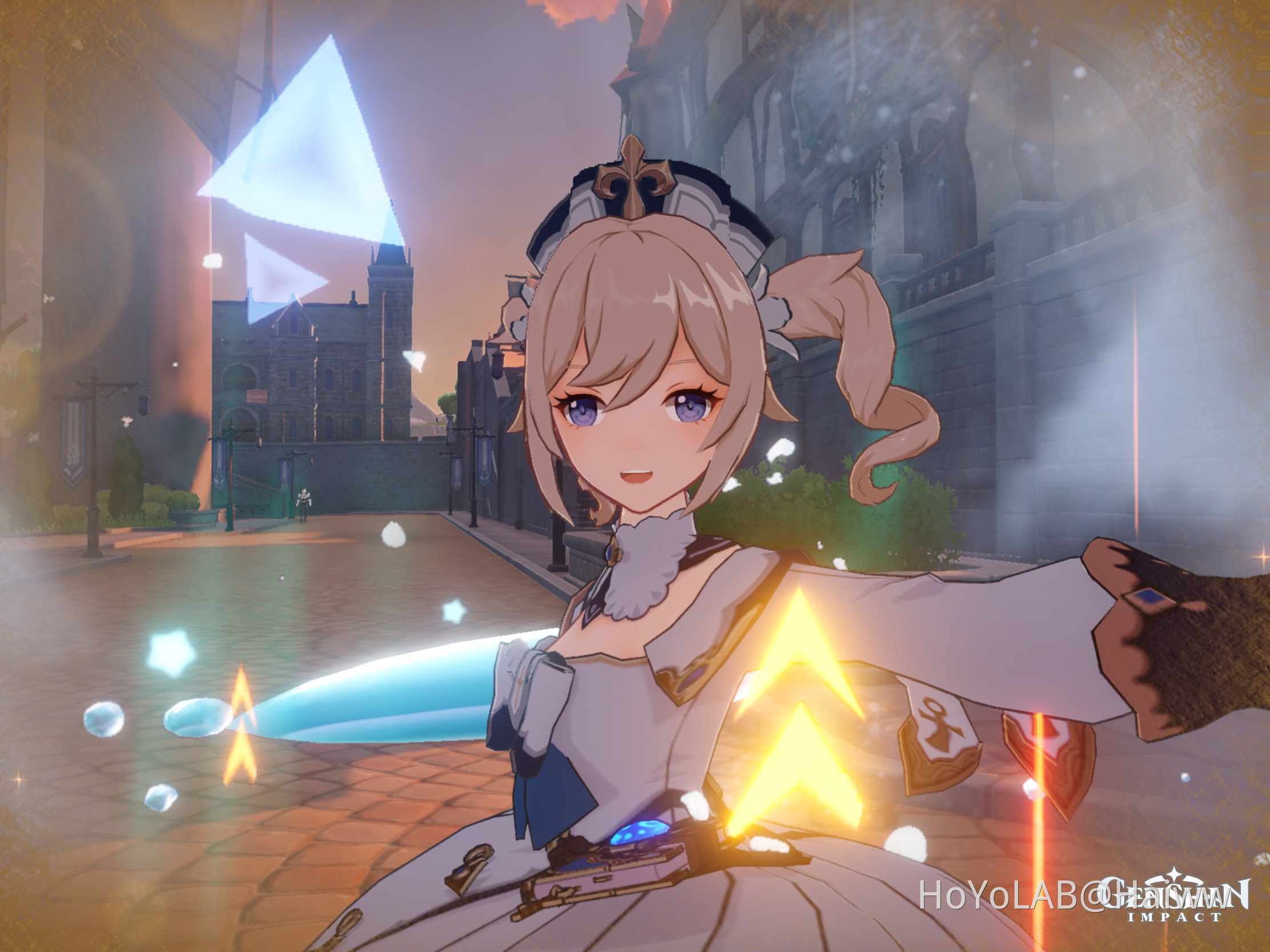 Barbara where are you looking at?? Genshin Impact | HoYoLAB