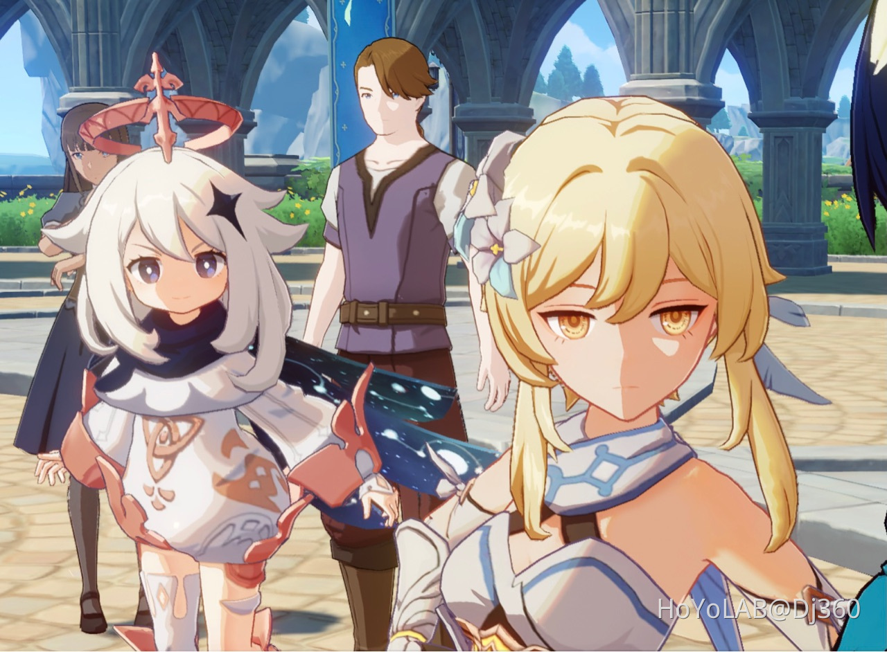 Me and paimon💅 Genshin Impact | HoYoLAB