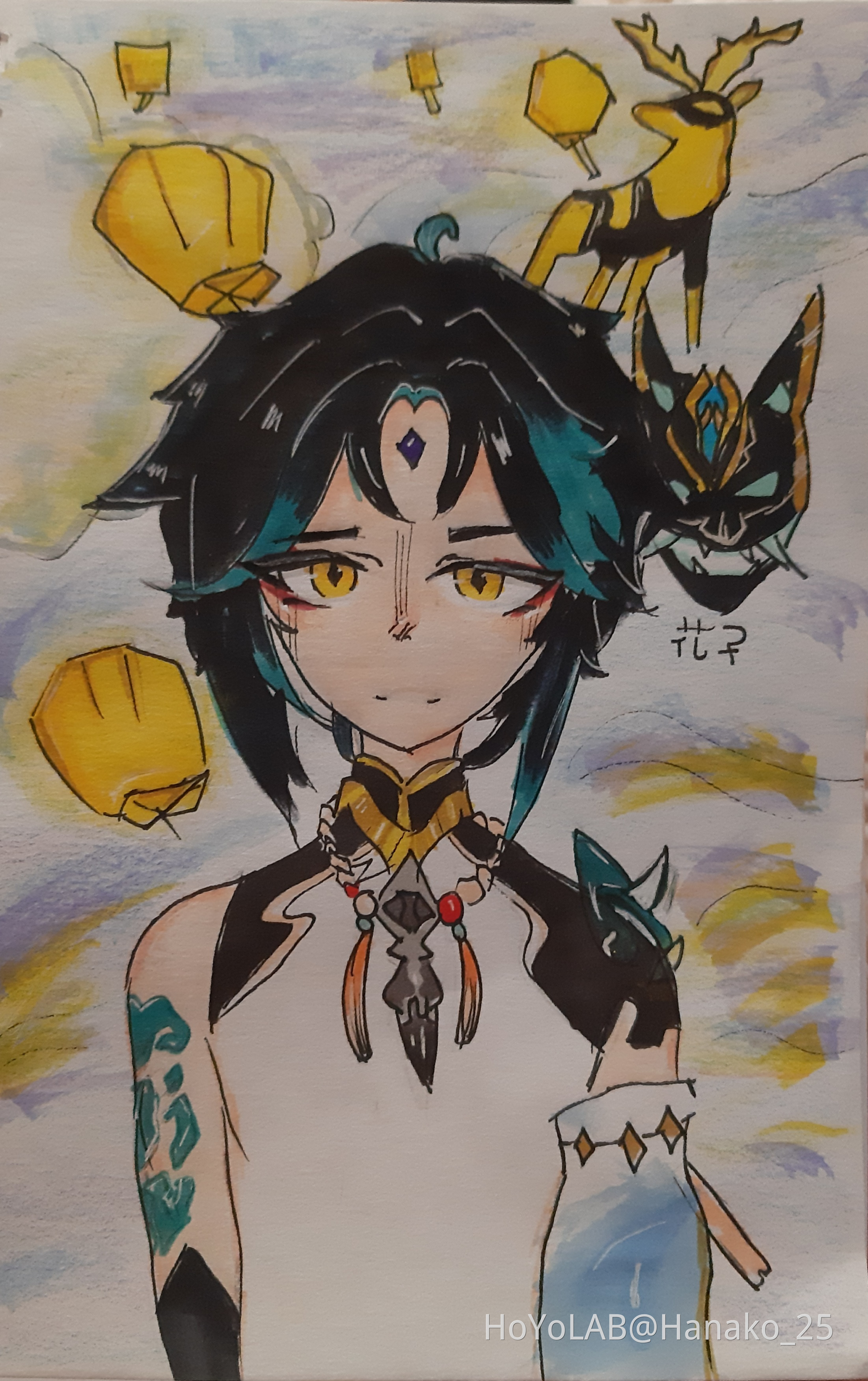 Xiao in the Lantern Rite Genshin Impact | HoYoLAB