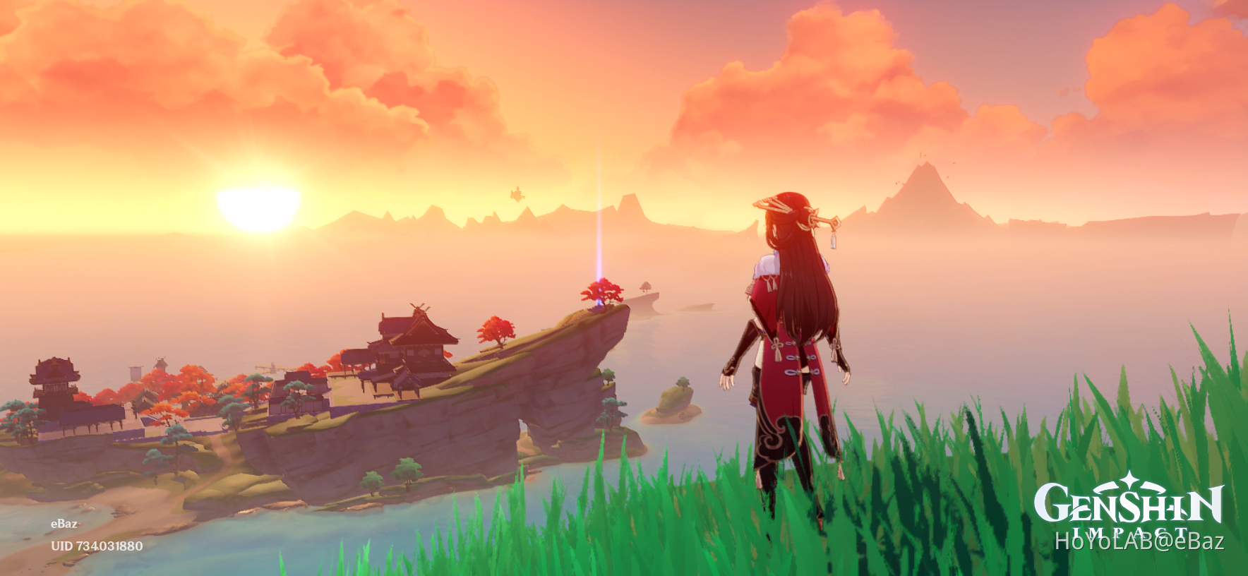 Setting sun Genshin Impact | HoYoLAB