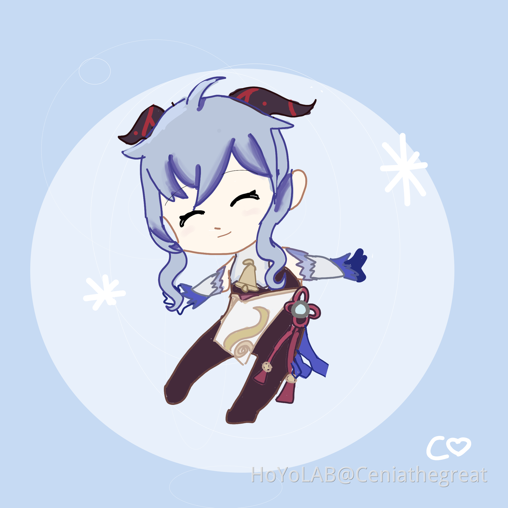 Chibi Ganyu Genshin Impact | HoYoLAB