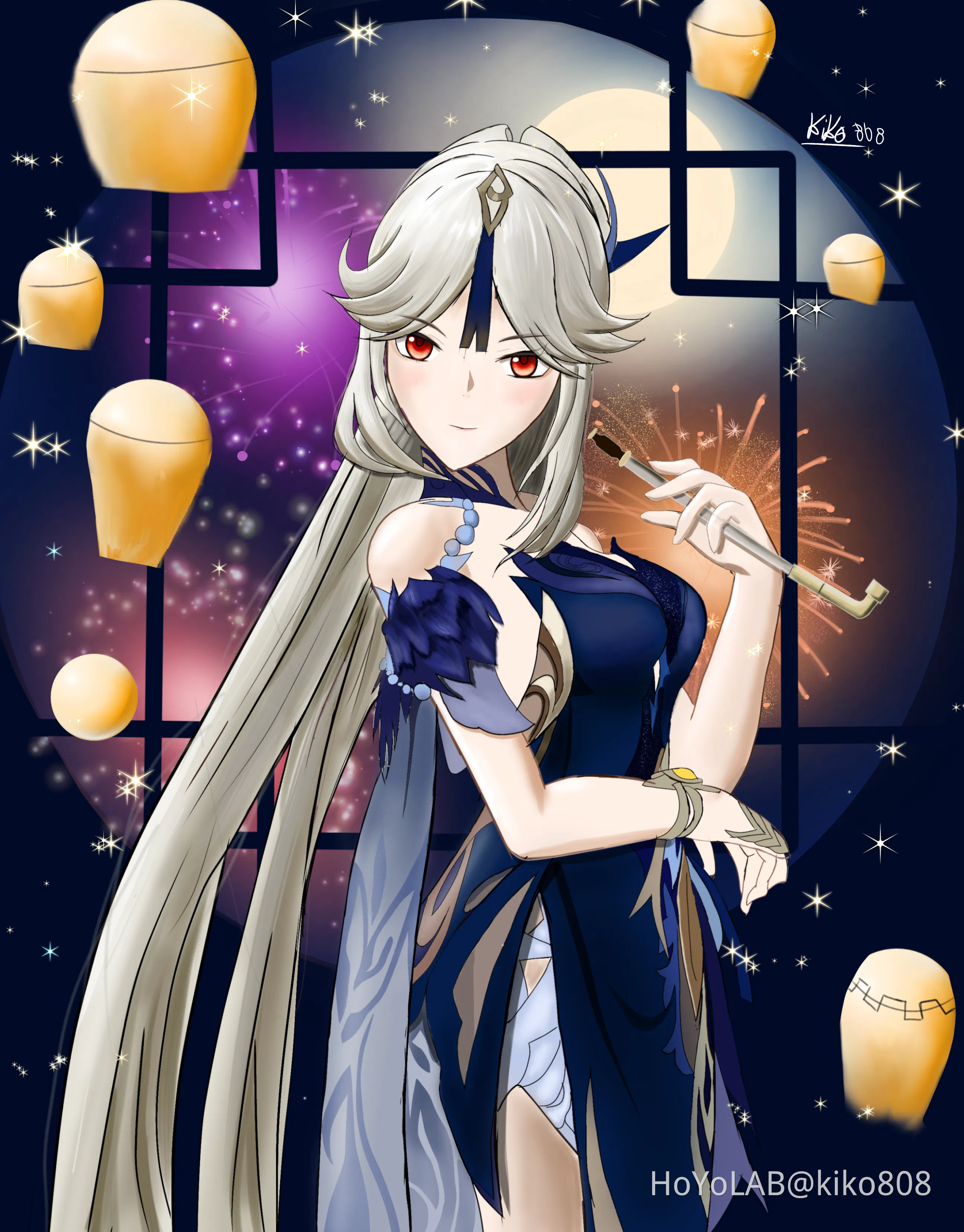 "Lady Ningguang in the lantern of rite" Genshin Impact | HoYoLAB