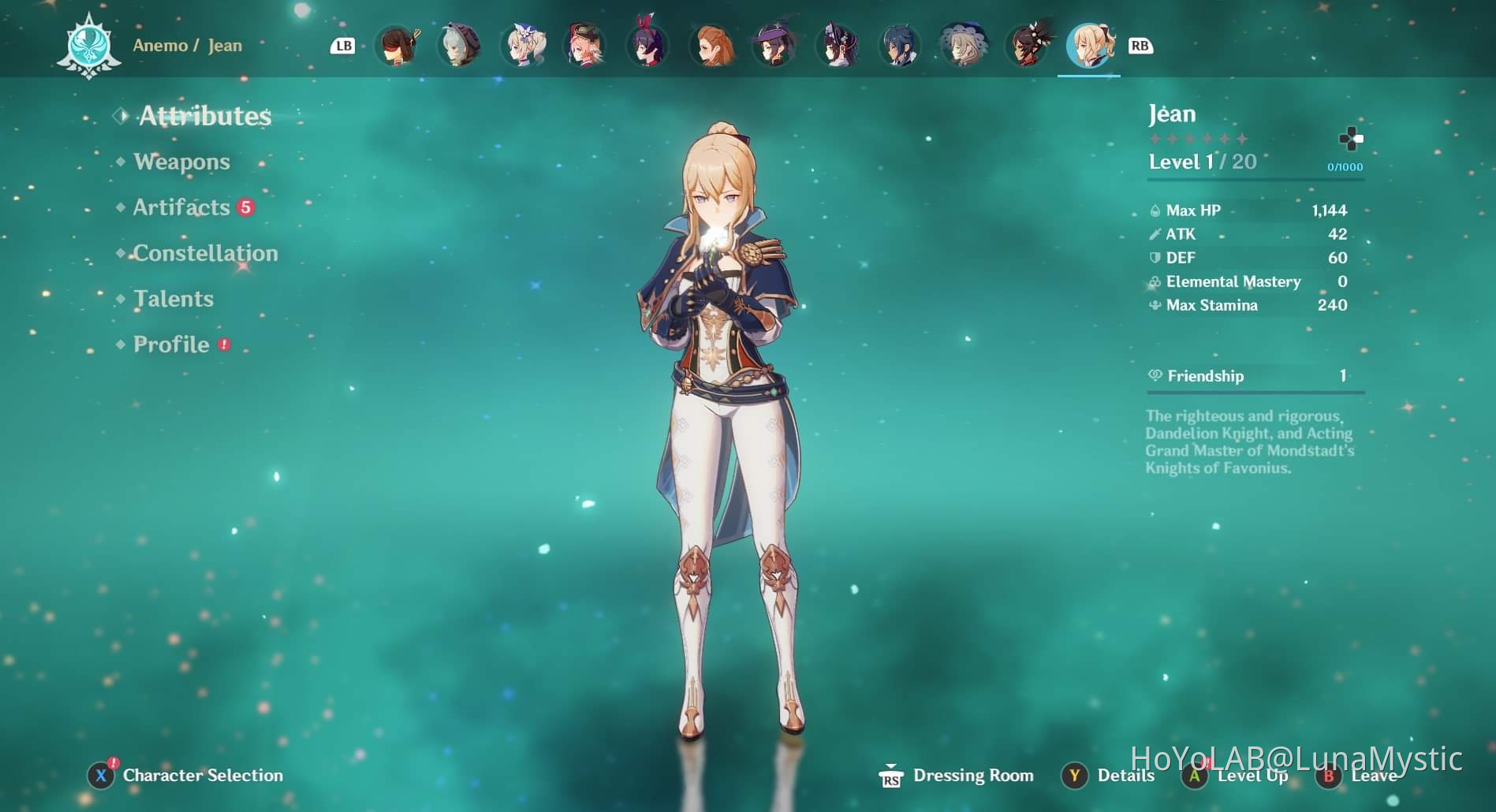 Pulled Jean on single pull on standard Genshin Impact | HoYoLAB