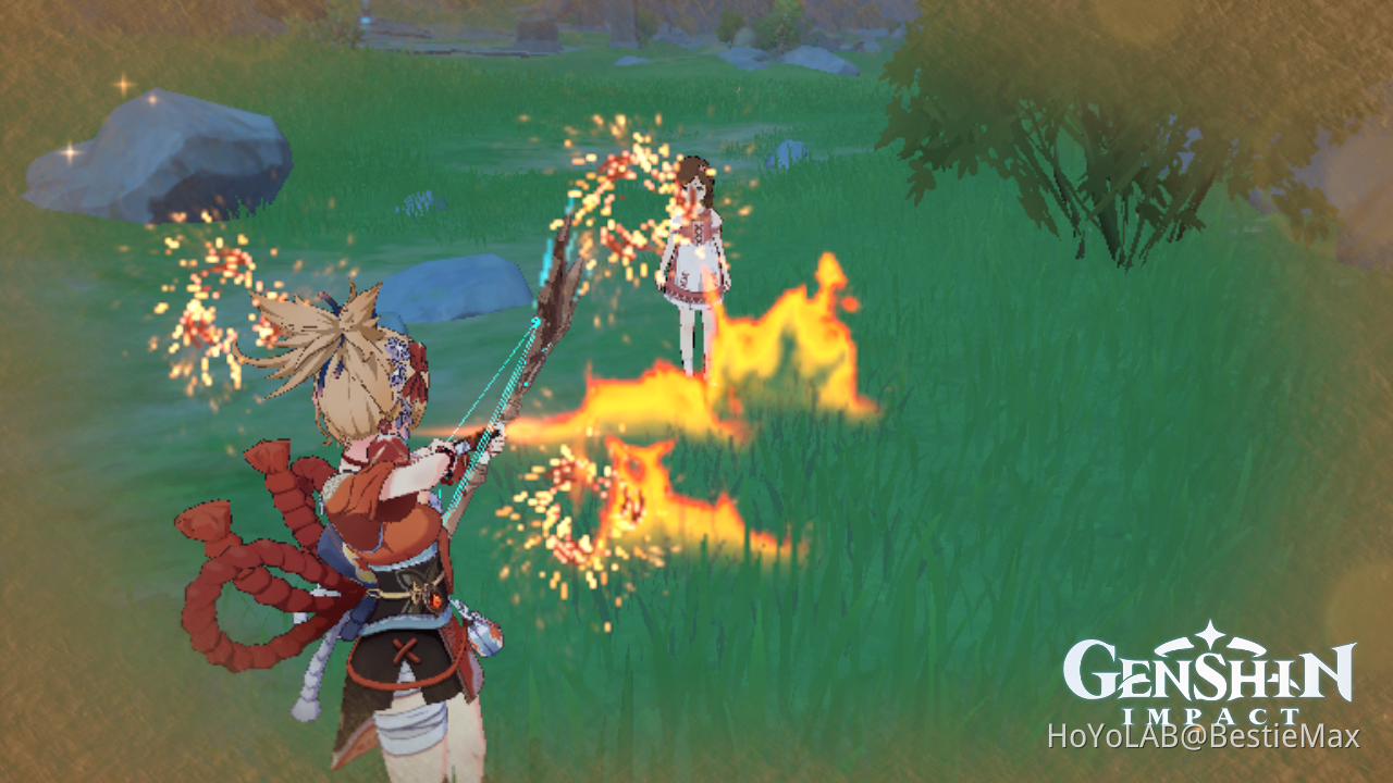 Funny screenshot i took part 2 Yoimiya is tired of Ella Musk's ...