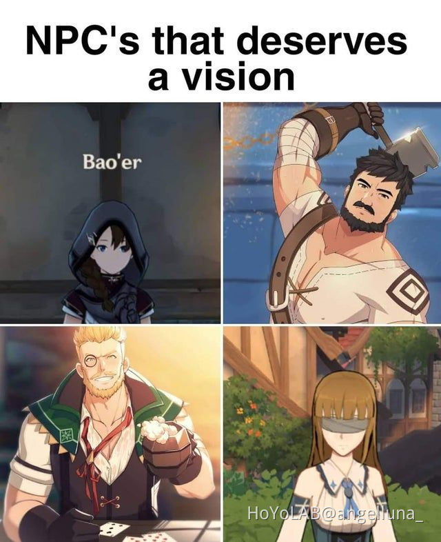 Visionless NPCs Genshin Impact | HoYoLAB