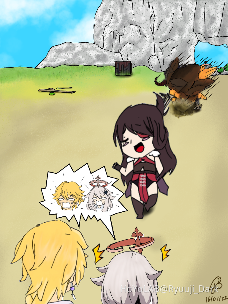 Quando a Beidou decide contar suas aventuras! Genshin Impact | HoYoLAB