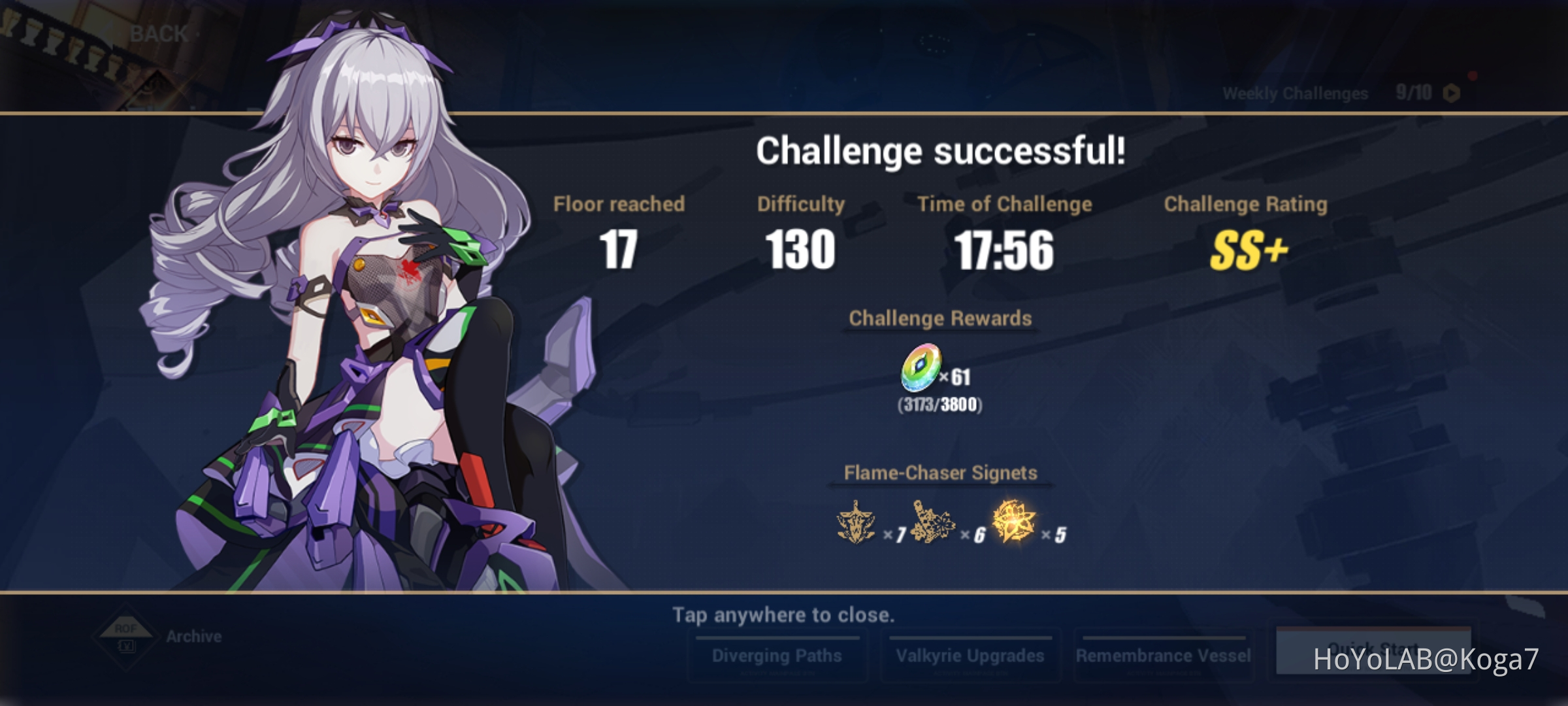 Elysian Realm - 130D Herrscher of Reason Honkai Impact 3rd | HoYoLAB