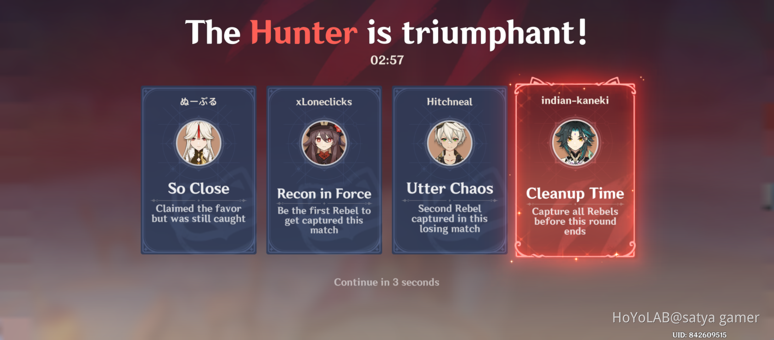 I'm hunter Genshin Impact | HoYoLAB