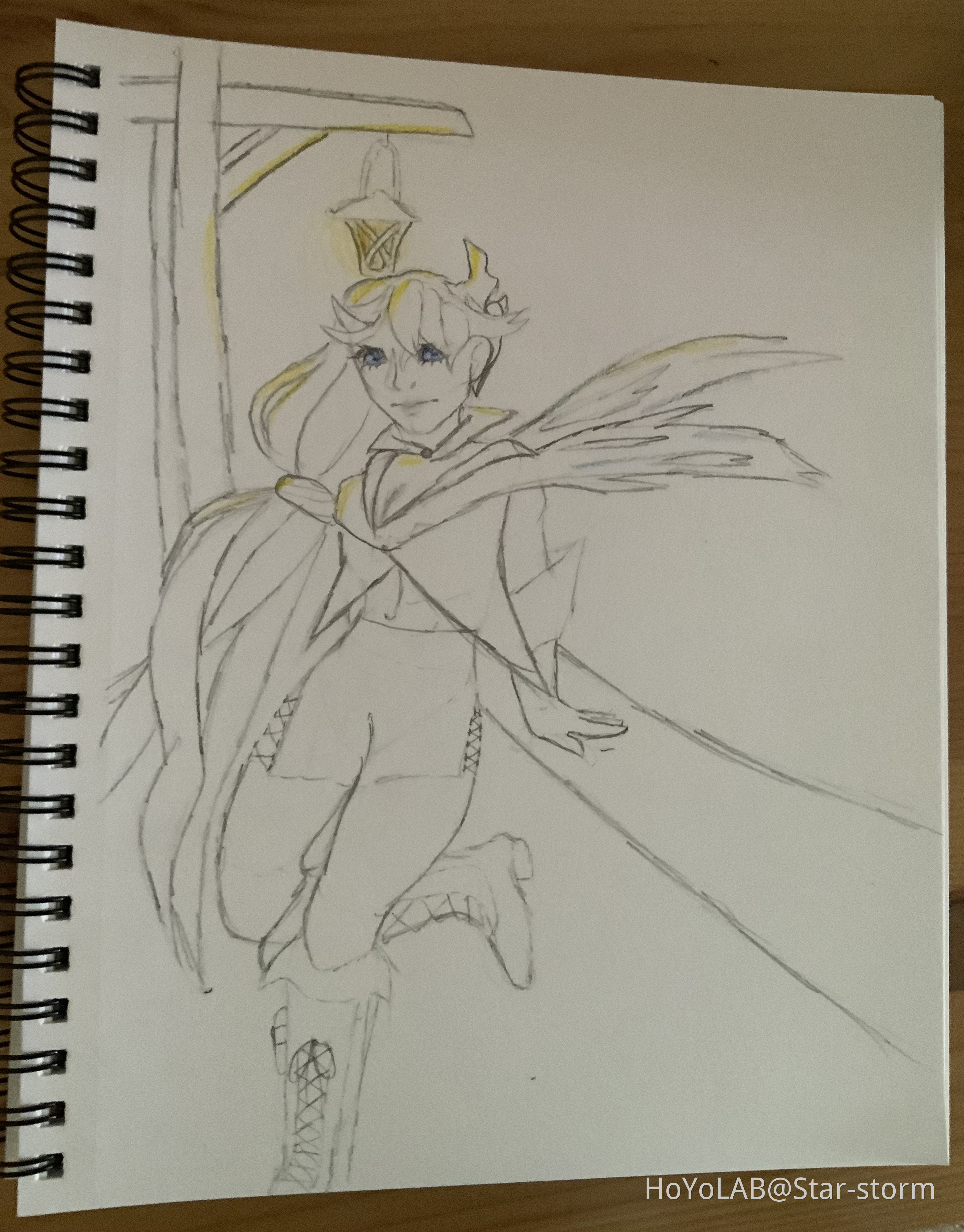 Hi! 2 post! I decided to do another genderblend but on traditional and ...