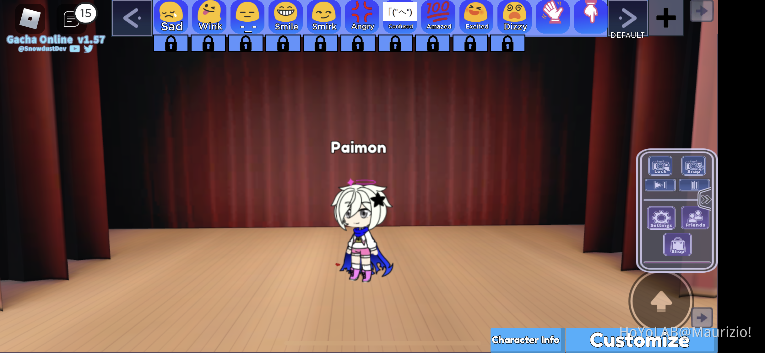 These are some Gacha characters theres venti gorou and paimon | Genshin ...