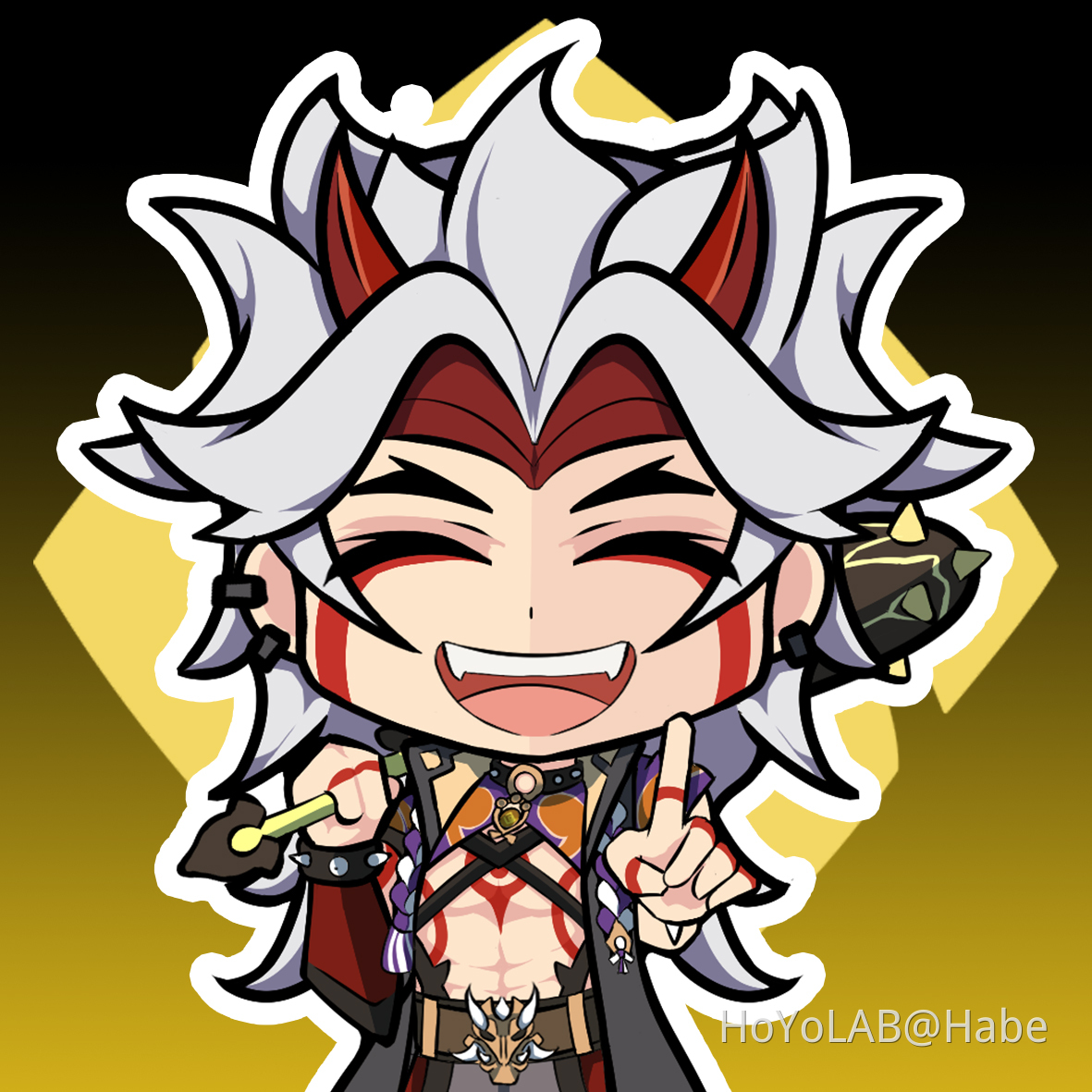 Chibi Arataki Itto Genshin Impact | HoYoLAB