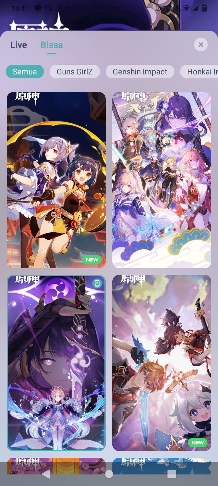 MiHoYo Wallpaper App Genshin Impact | HoYoLAB