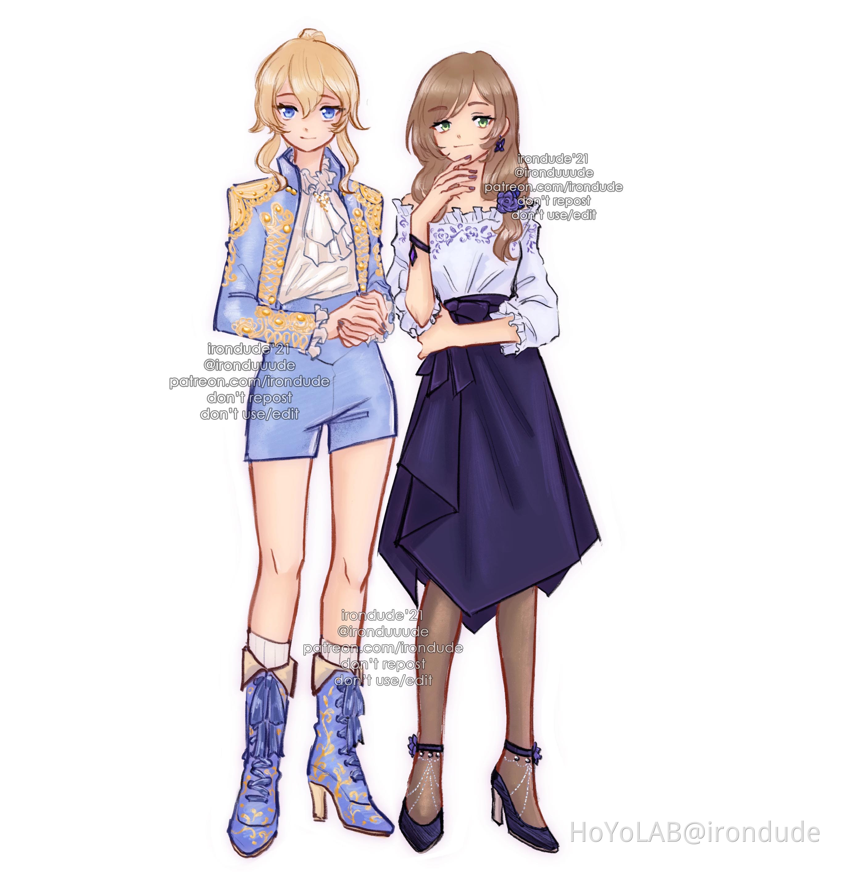 Jean & Lisa Genshin Impact | HoYoLAB