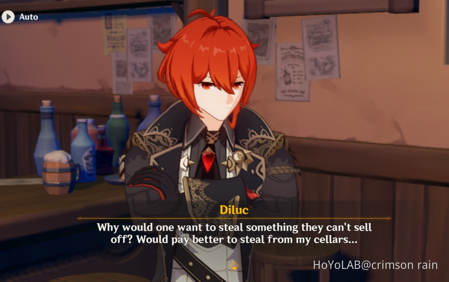 This is why i think Diluc is actually unintentionally funny (≧ ≦) | HoYoLAB