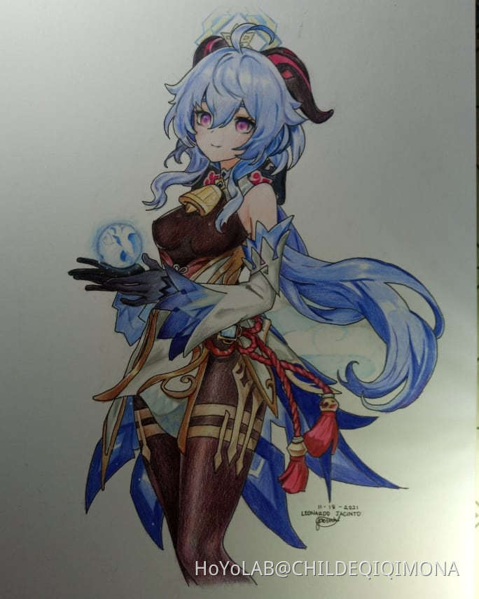 GANYU ARTWORK Genshin Impact | HoYoLAB