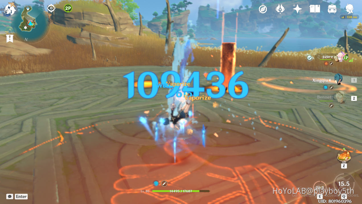 One hit pyro cube Genshin Impact | HoYoLAB