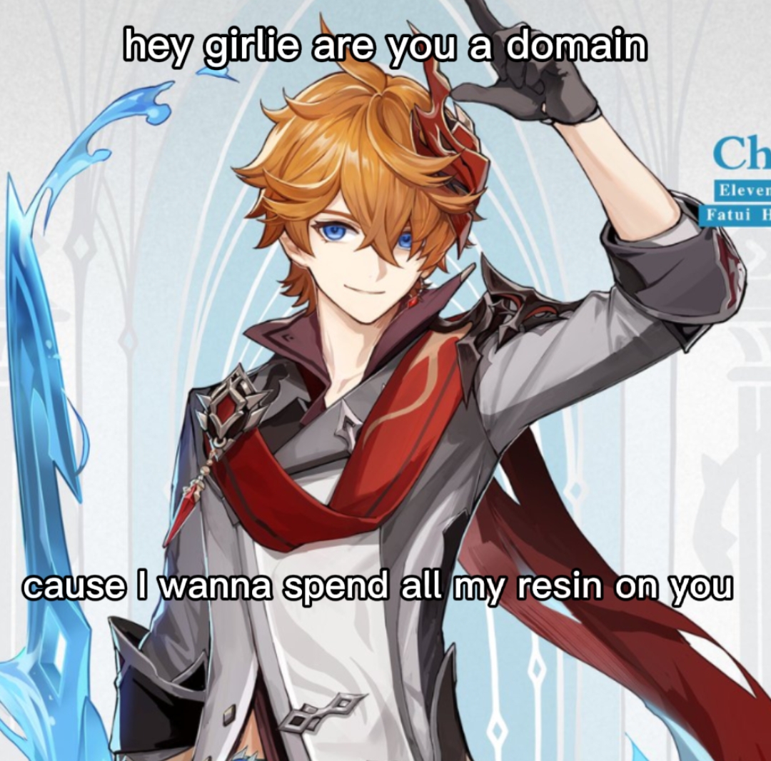 Some Childe meme before his 3rd rerun arrives | Genshin Impact | HoYoLAB