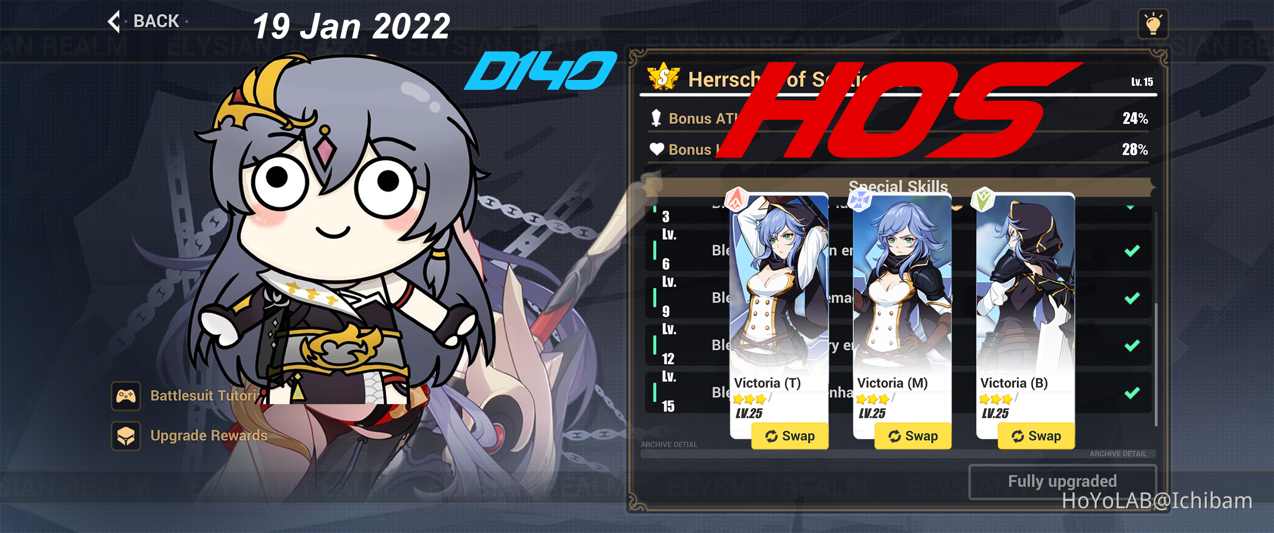 [🔴 Live] HI3 Elysian Realm (V5.4) HOS D140 3⭐ Stigma Challange Honkai Impact 3rd | HoYoLAB