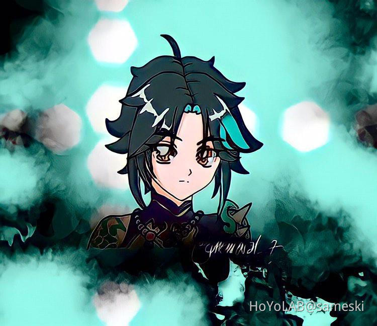 Xiao in 90s style Genshin Impact | HoYoLAB