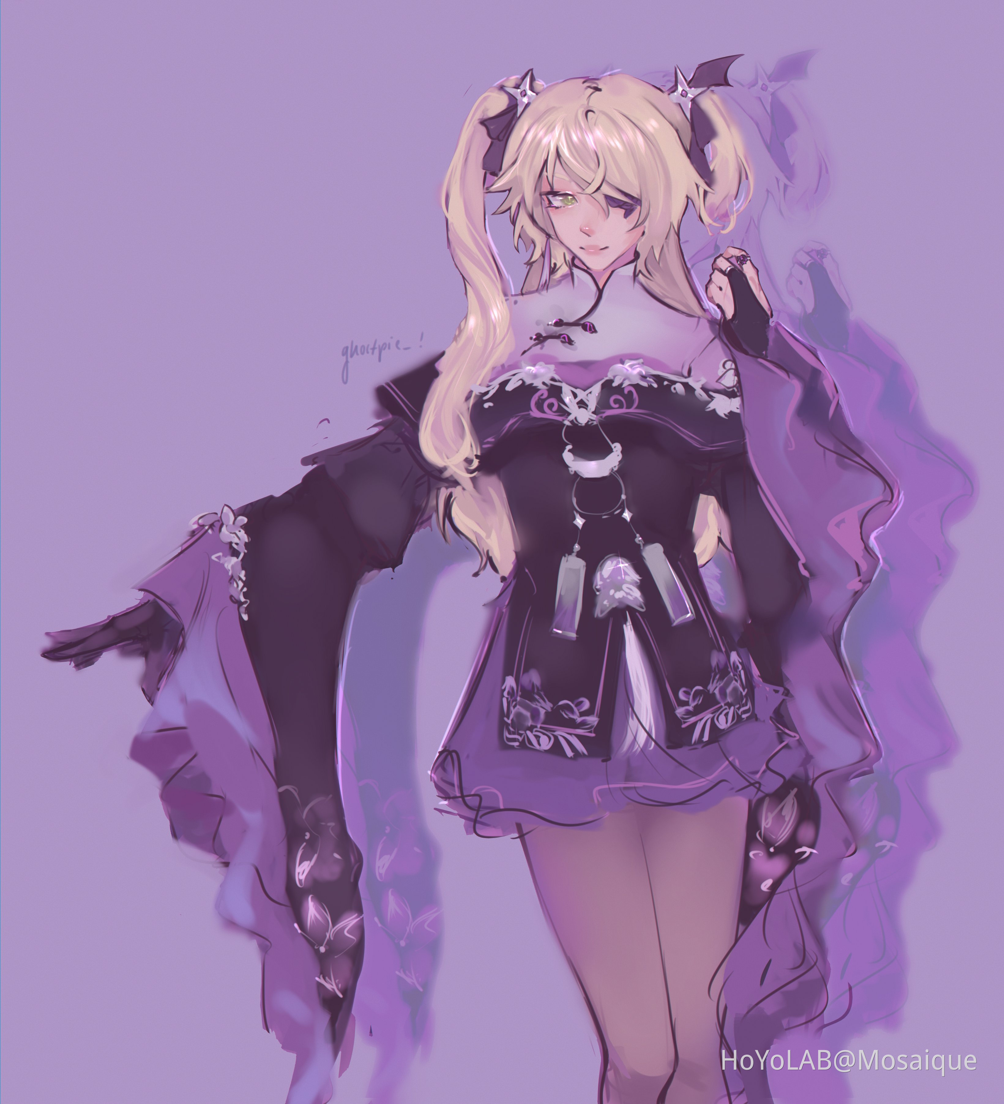 Fischl in that one dress - HoYoverse Player Community