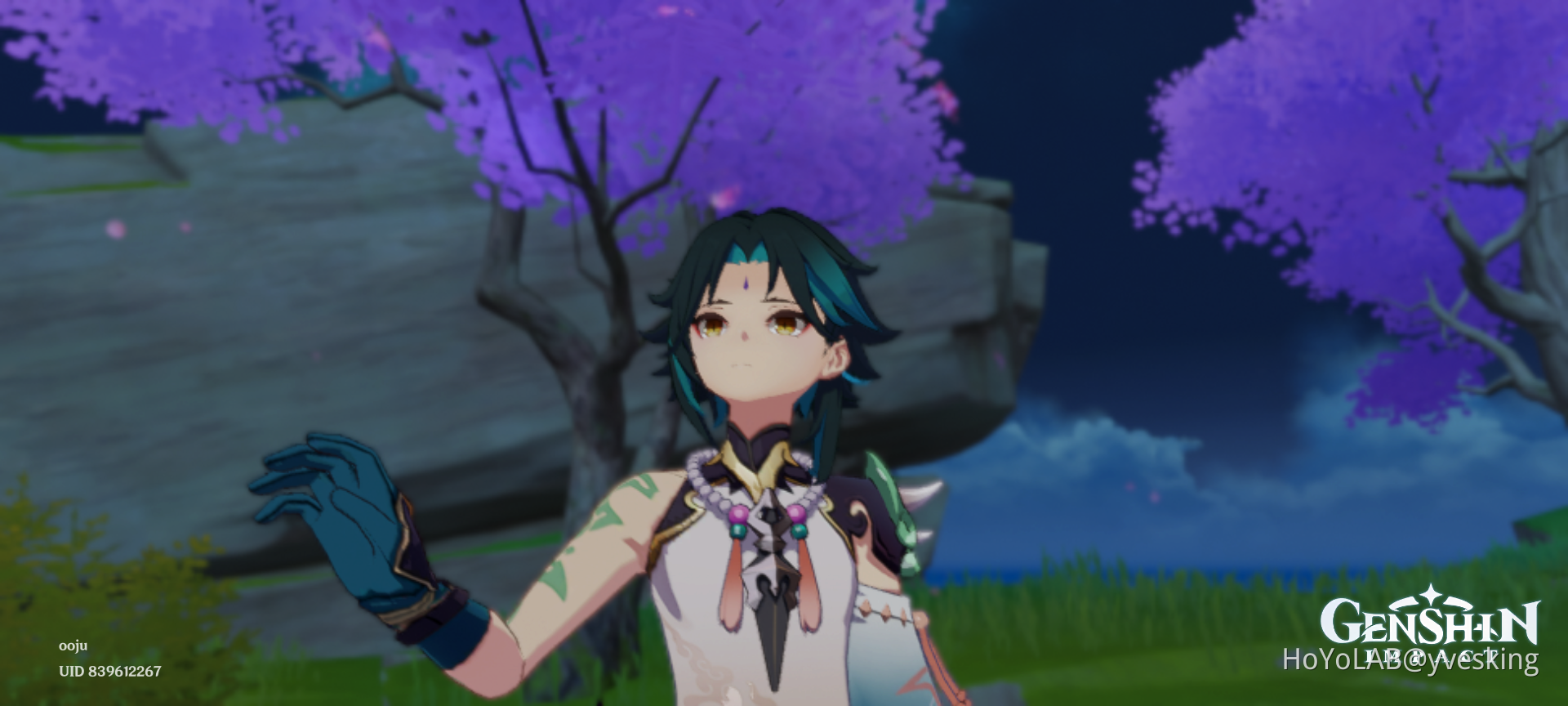 just xiao and pretty bg Genshin Impact | HoYoLAB