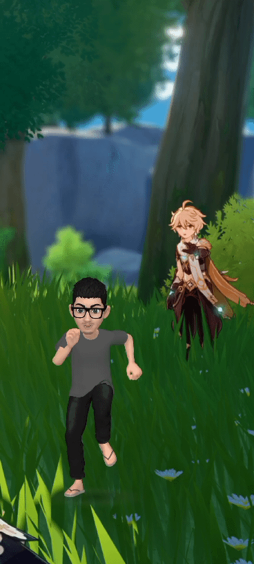 Running away from Aether Genshin Impact | HoYoLAB