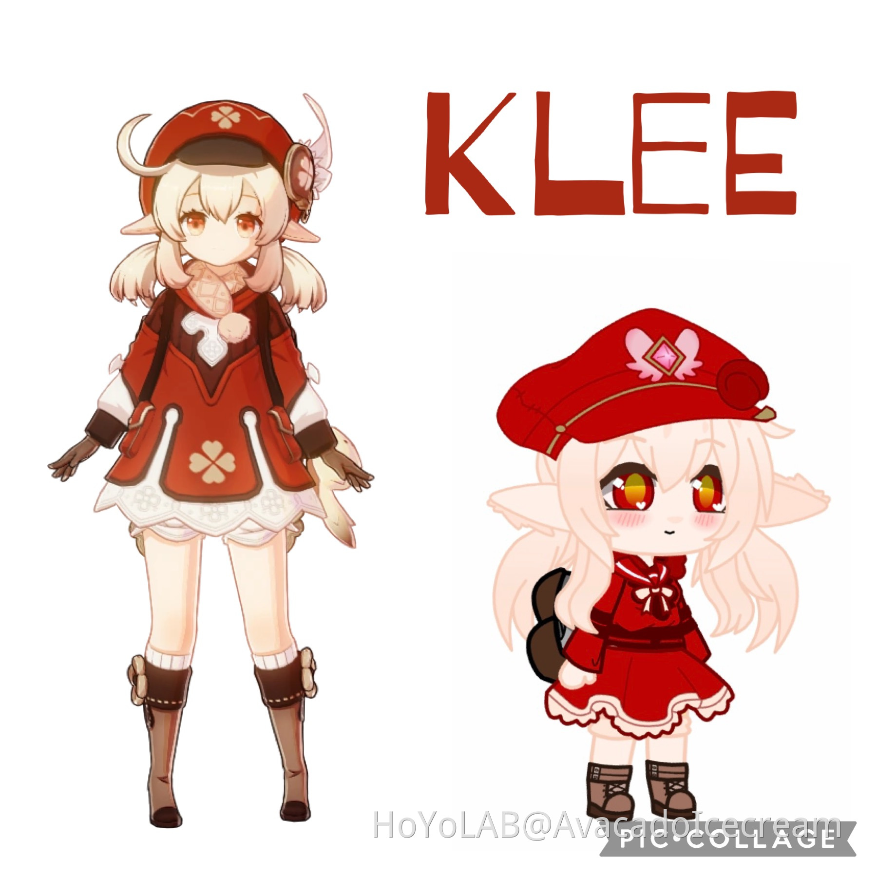 I also made Klee in Gacha :) I love Klee Genshin Impact | HoYoLAB