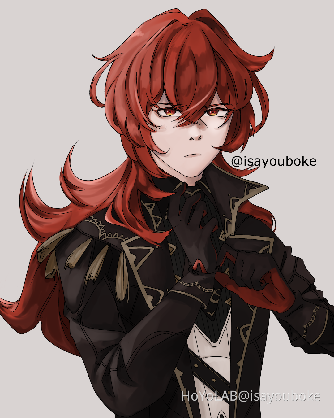 Genshin Impact Diluc Fan Art Genshin Impact | HoYoLAB