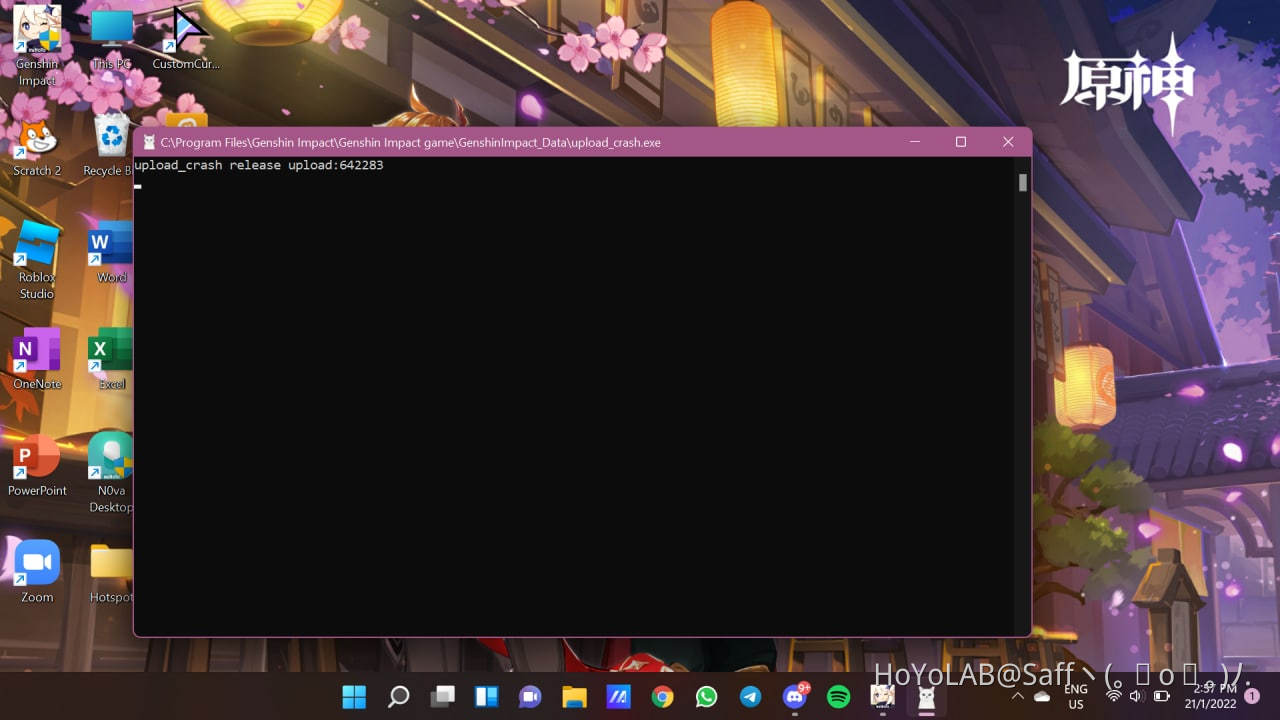 upload crash release Genshin Impact | HoYoLAB