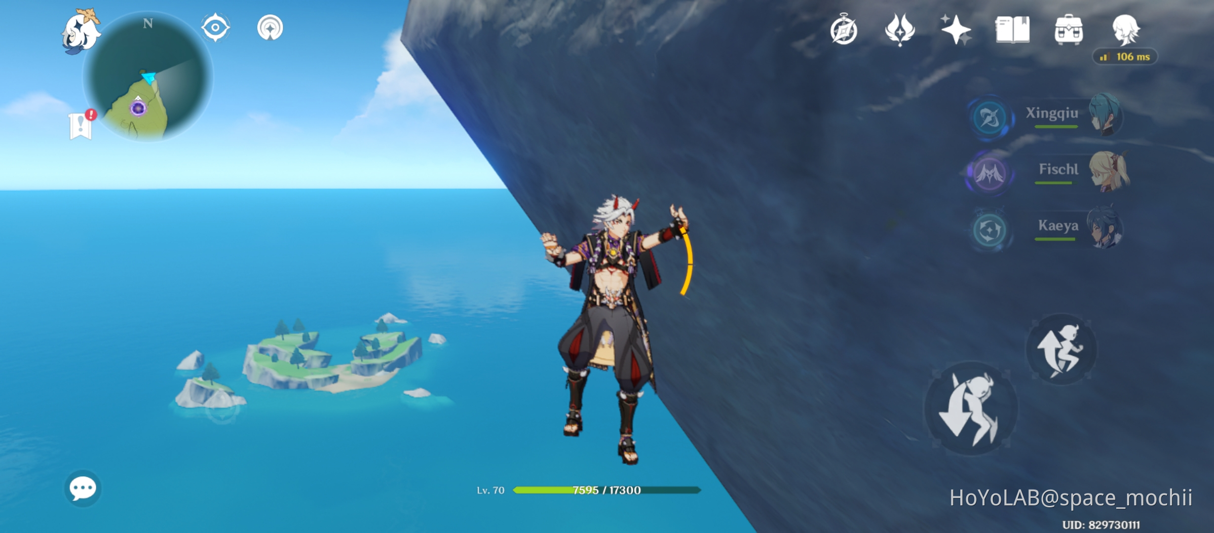 Itto really out here pulling himself up with one hand- Genshin Impact ...