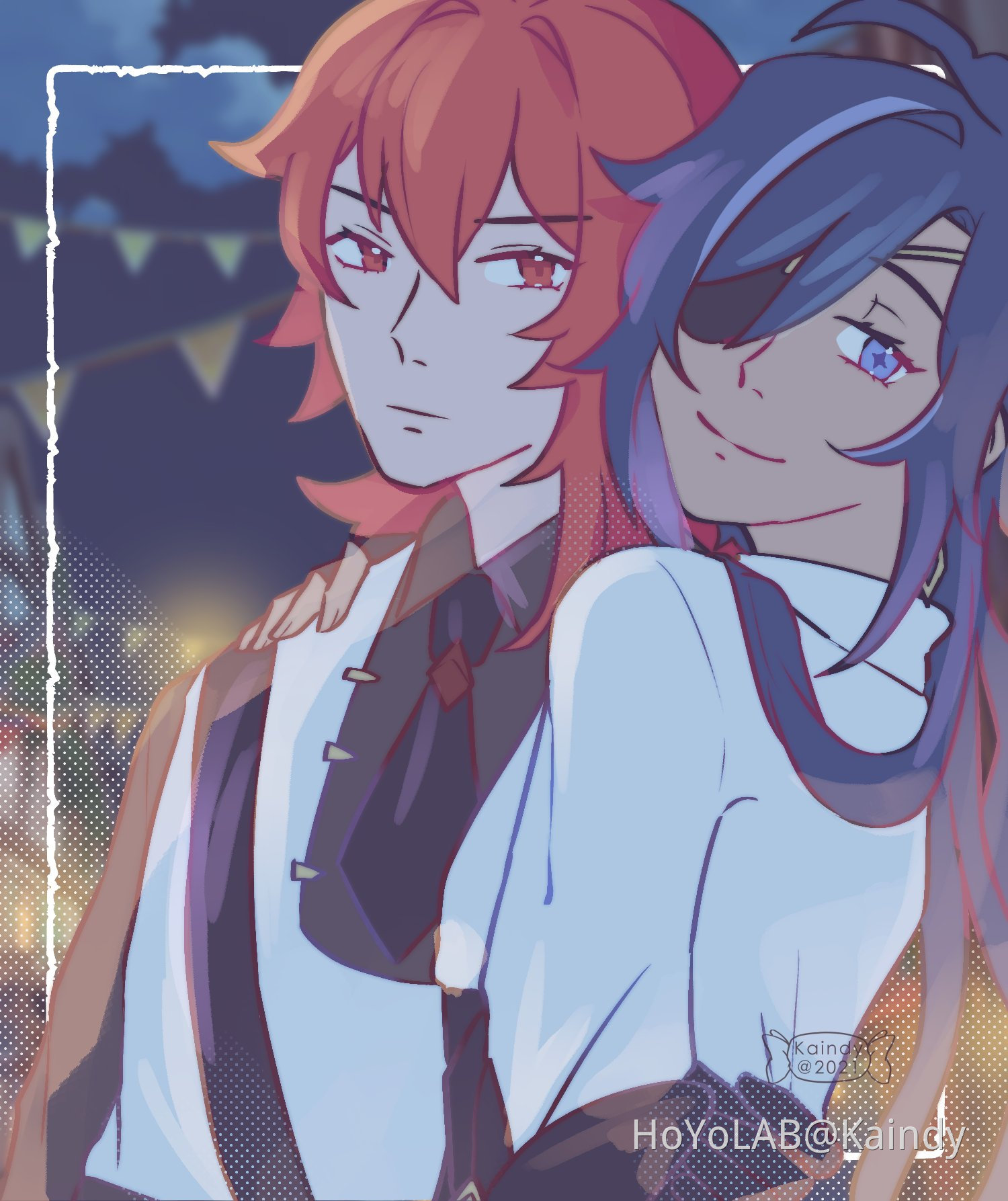 LucKae Night Date Genshin Impact | HoYoLAB