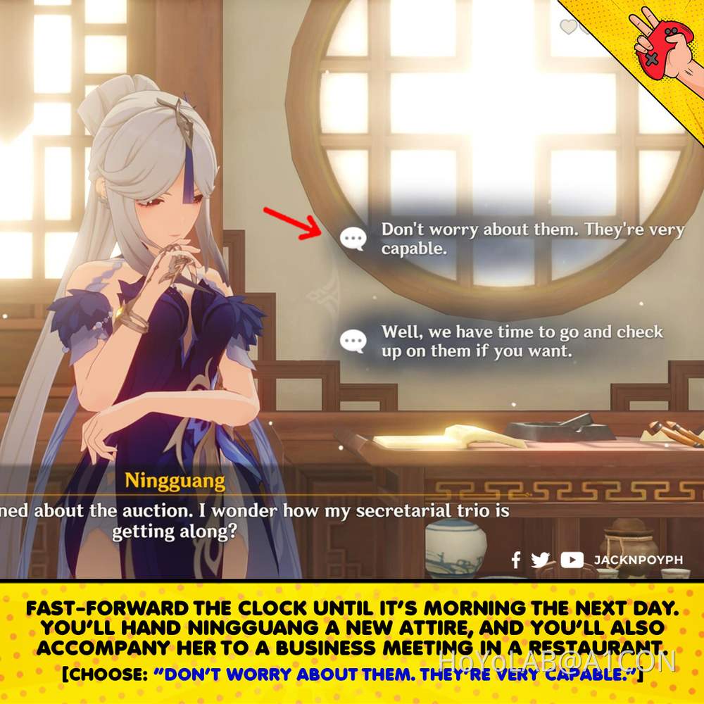 Ningguang Hangout Event Guide Genshin Impact | HoYoLAB