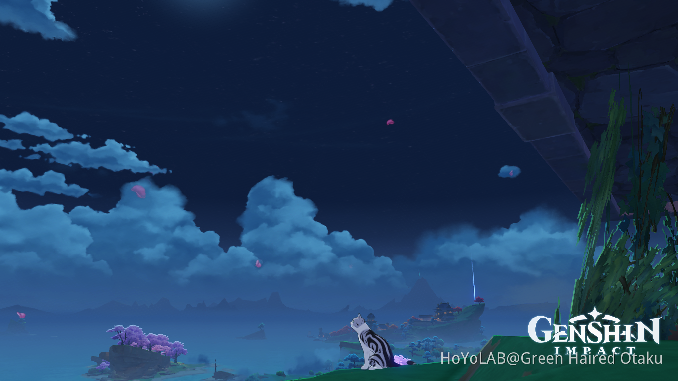 Some pictures of cats in Inazuma - Player Community