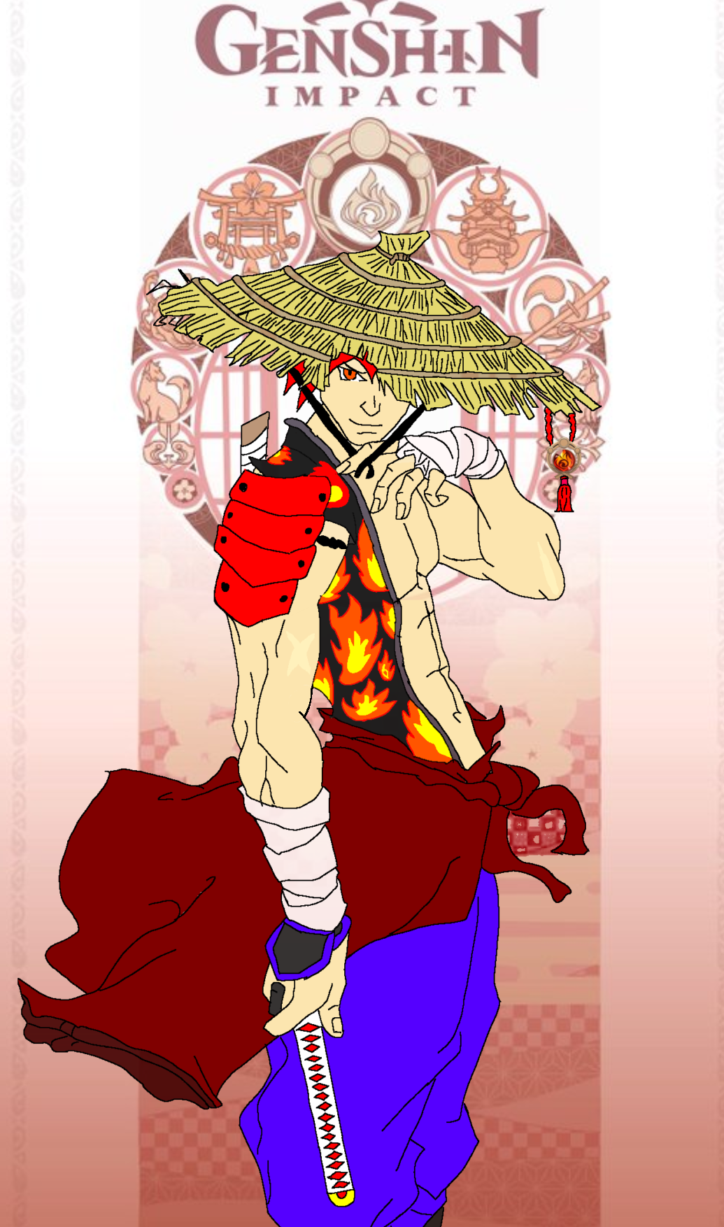 Oc Remake#1- Bushida Tatsuhiro Genshin Impact | HoYoLAB