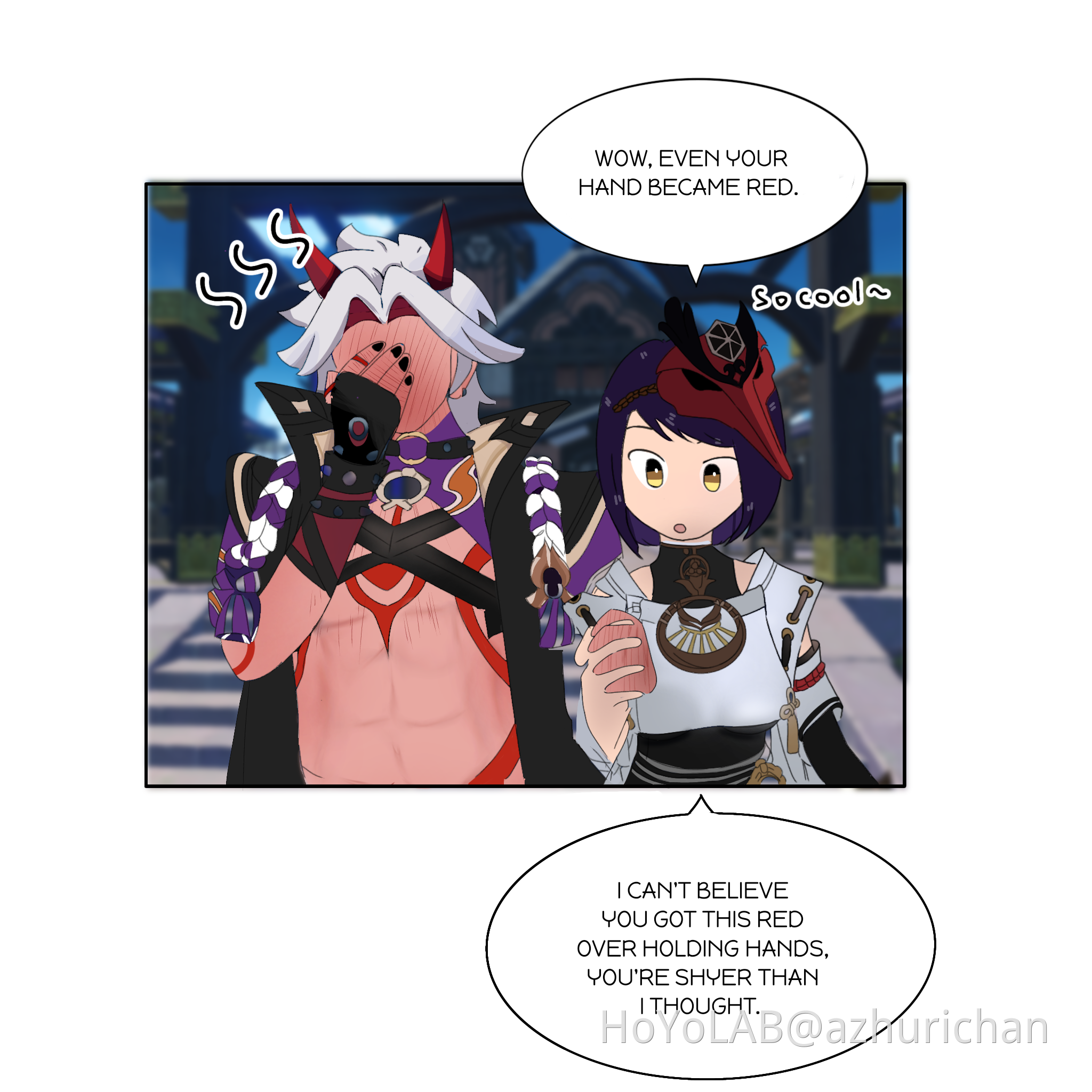 [Kojou Sara x Arataki Itto] Genshin Impact | HoYoLAB