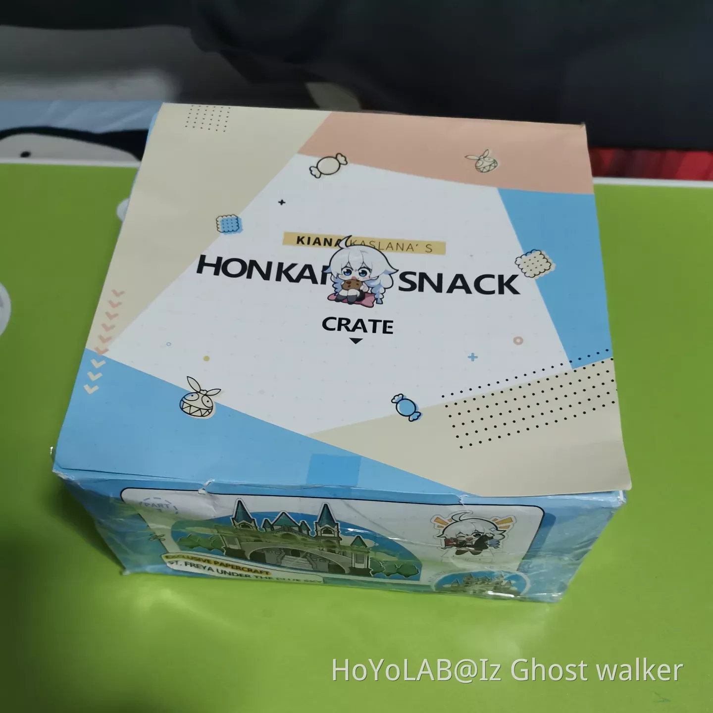 Finally my honkai impact 3rd snack crate has Arrived!!! 😁😭 Honkai ...