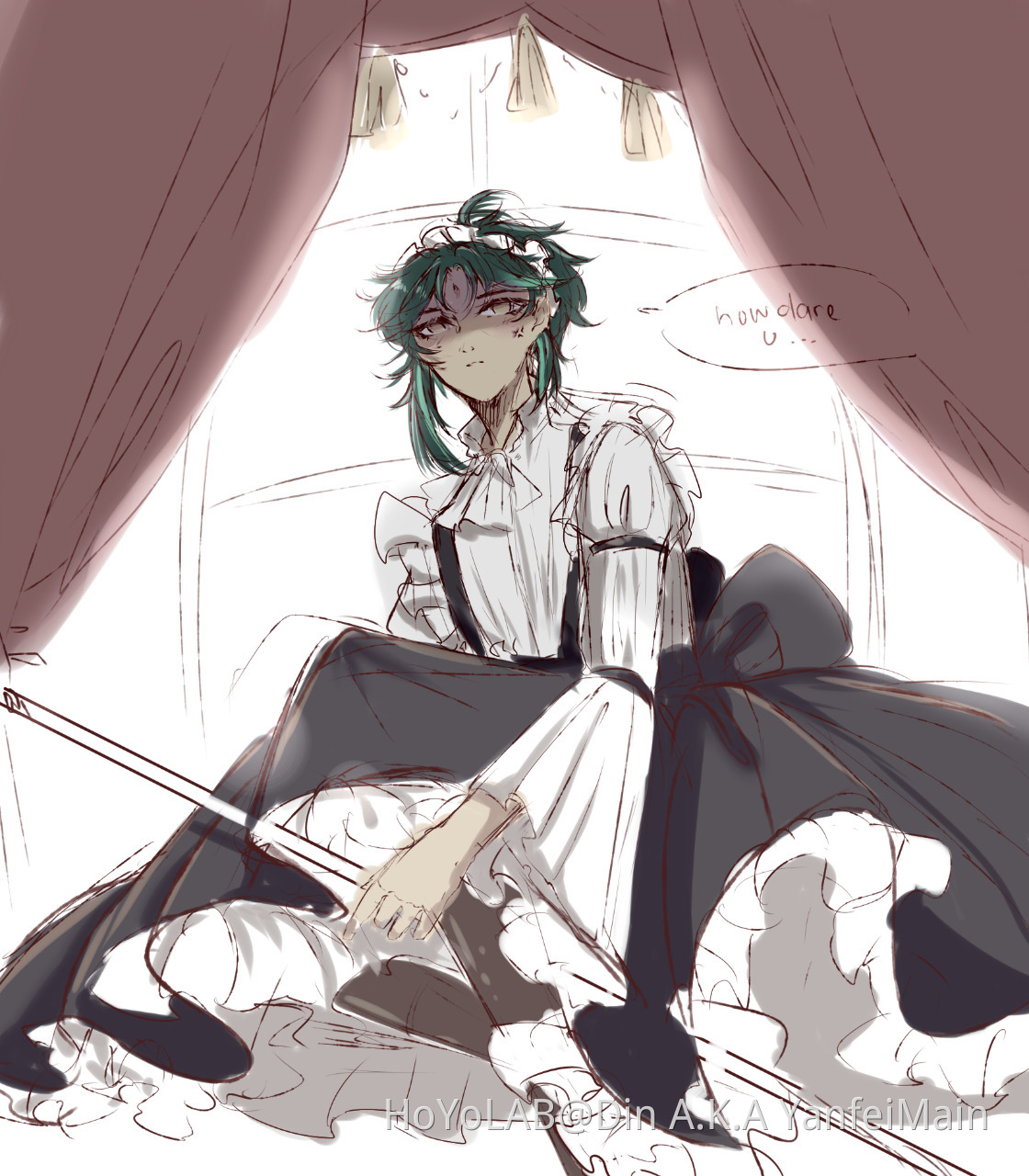 Xioa in Maid Outfit!!!! Genshin Impact | HoYoLAB