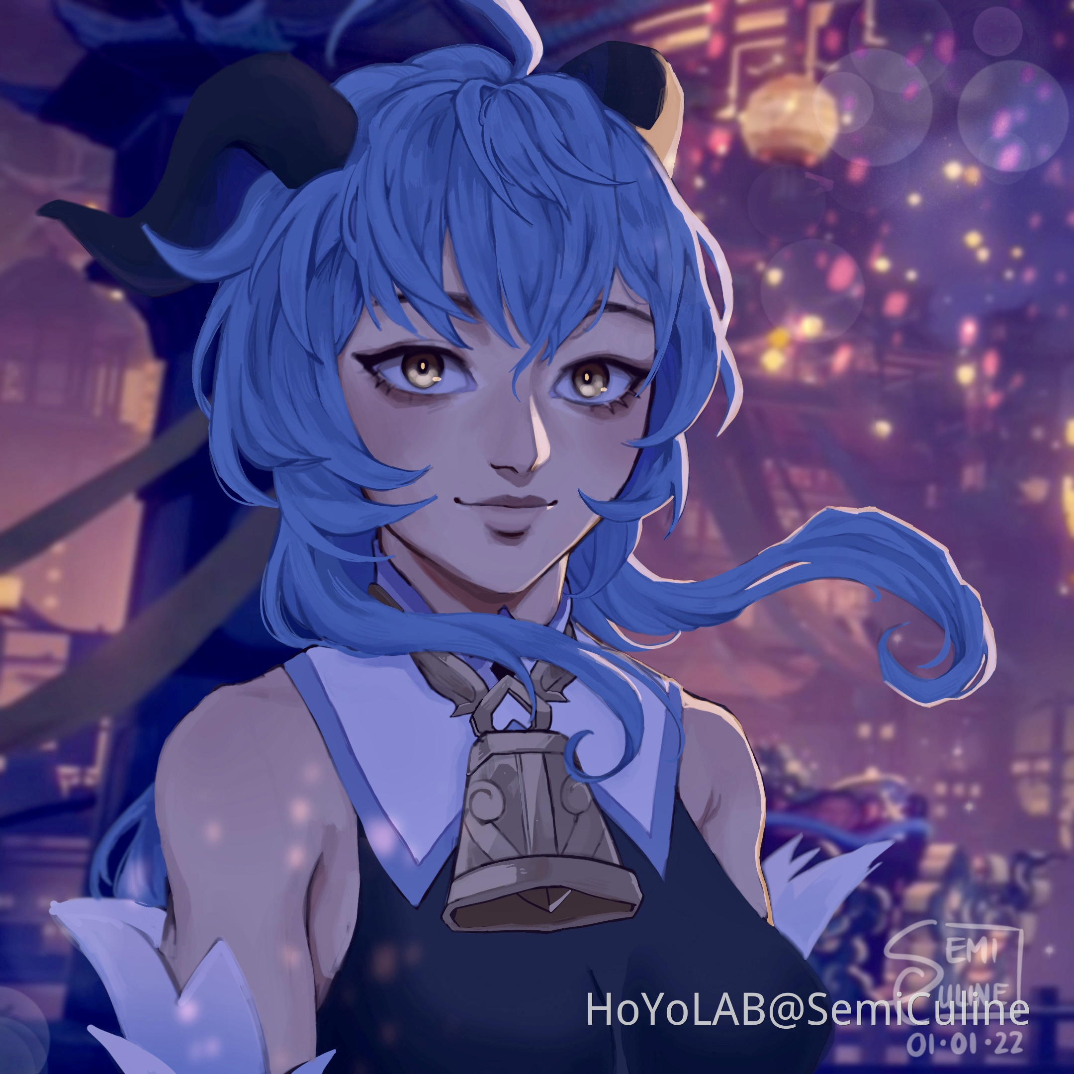 Ganyu in the Lantern Rite Genshin Impact | HoYoLAB