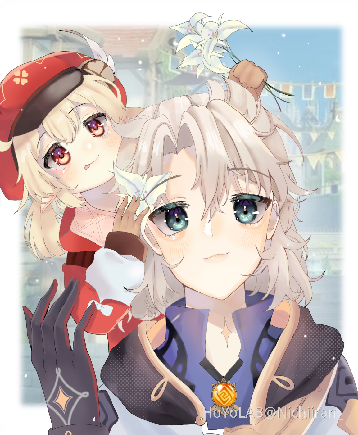 albedo and klee!!🍀 Genshin Impact | HoYoLAB