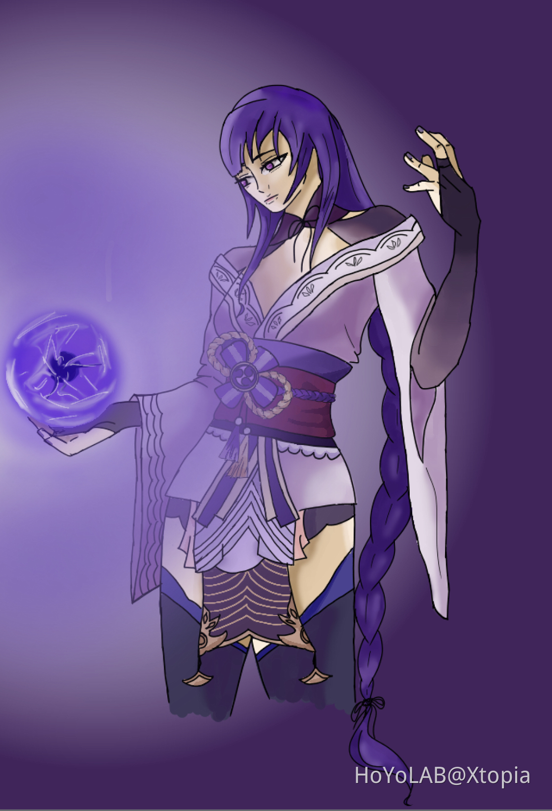 Art Rayden Genshin Impact | HoYoLAB