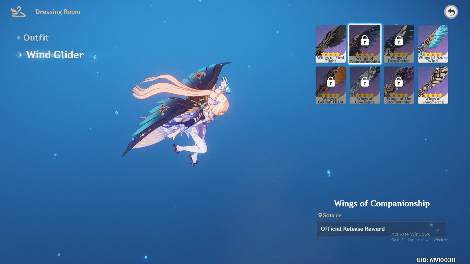 Companionship Wings Genshin Impact | HoYoLAB