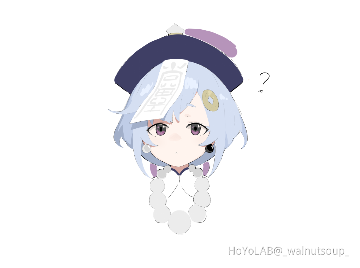 Qiqi Sketch Genshin Impact | HoYoLAB