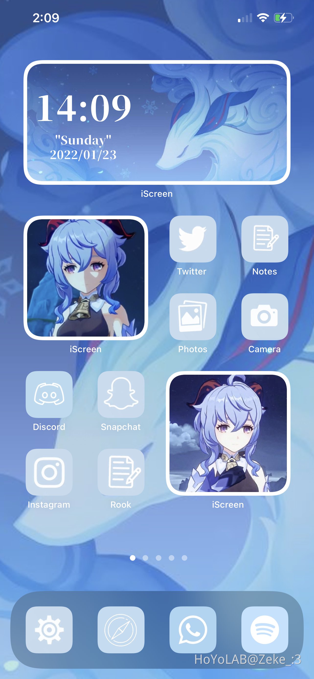 GANYU HOMESCREEN AESTHETIC~ Genshin Impact | HoYoLAB