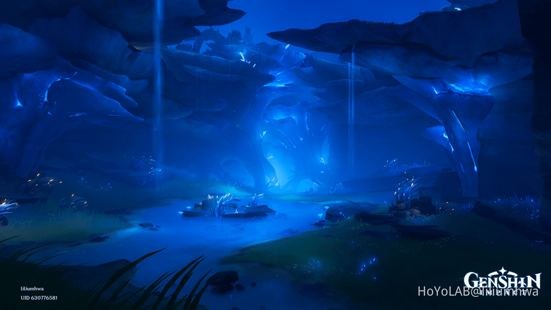 Blue light Genshin Impact | HoYoLAB