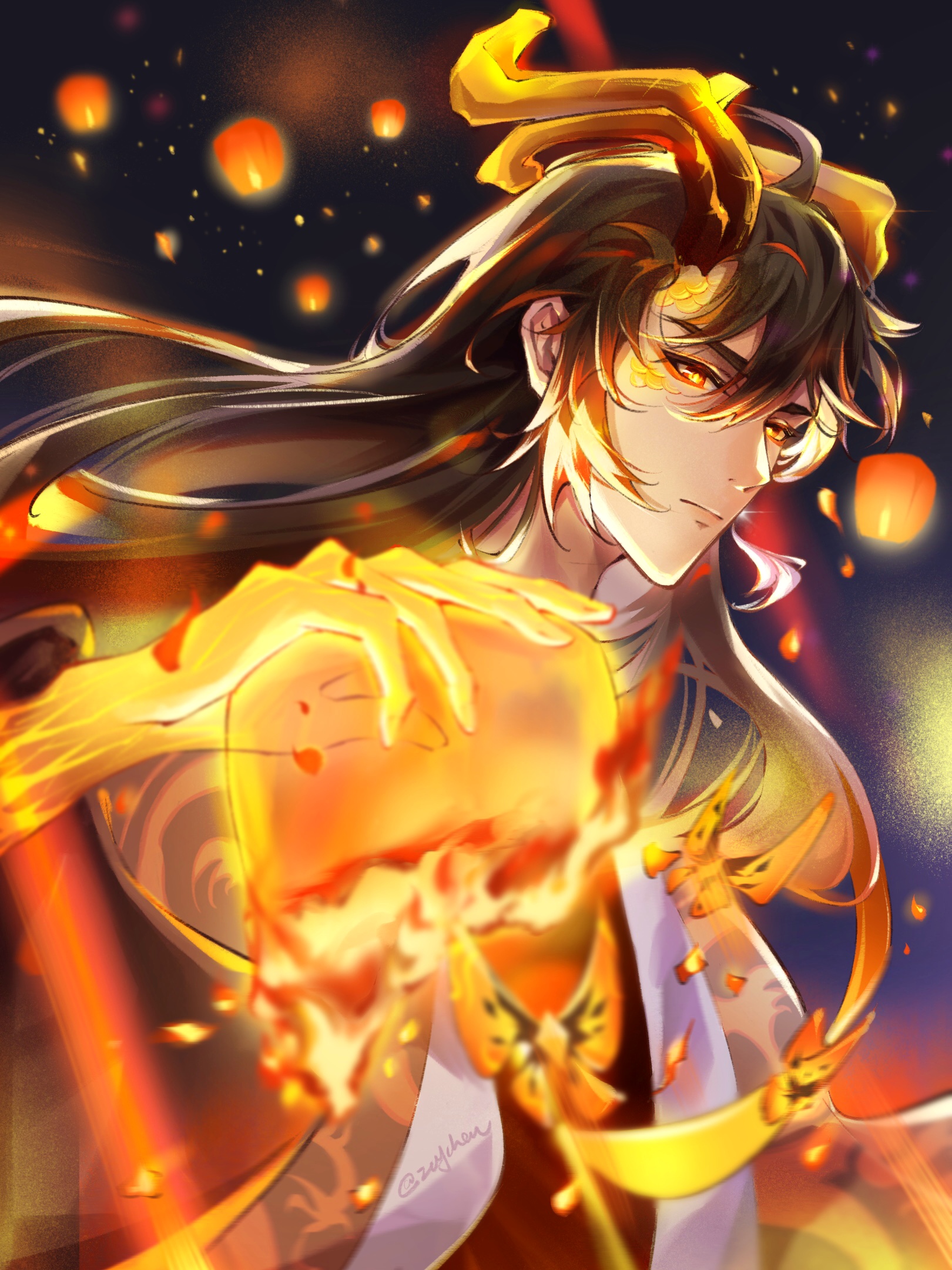 Half-Dragon Zhongli Genshin Impact | HoYoLAB