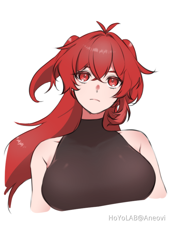 ♀ Diluc in 6 hairstyles | Genshin Impact | HoYoLAB